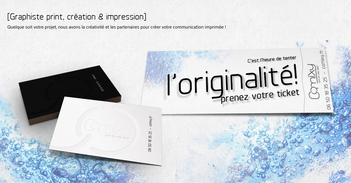 Vous cherchez un graphiste print pour votre communication